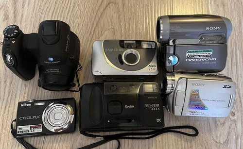Фотоаппараты и видеокамеры