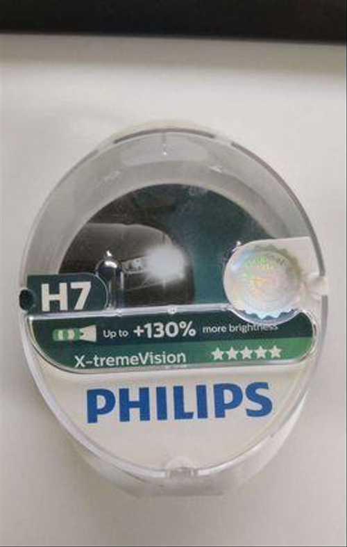 Лампы H7 Philips X-tremeVision +130