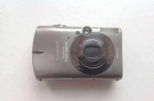 Компактный фотоаппарат Canon ixus 960is