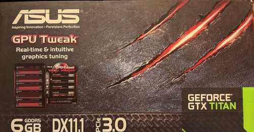 Asus GTX titan 6gb