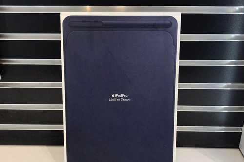 Чехол Apple Leather Sleeve для iPad Pro 10.5 темно