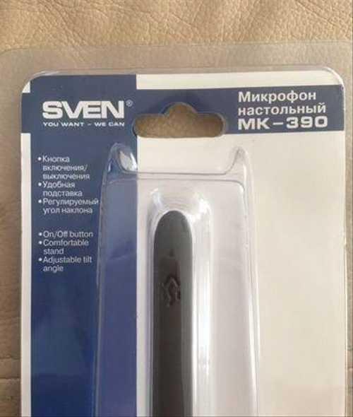 Микрофон настольный sven