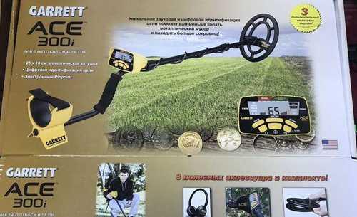 Металлоискатель Garrett Ace 300i новый RUS