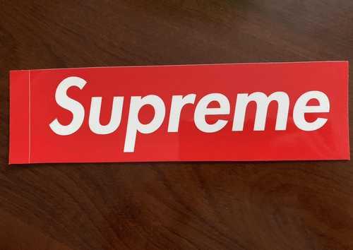 Стикер Supreme