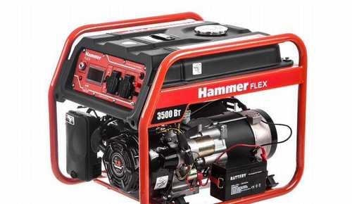 Бензогенератор Hammer Flex GN4000E электрозап