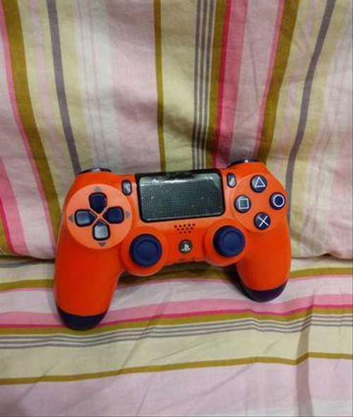 Sony Dualshock 4 orange color PS4