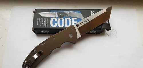 Нож Cold Steel Code-4 Tanto CPM-S35VN 58PT | Festima.Ru - Мониторинг объявлений