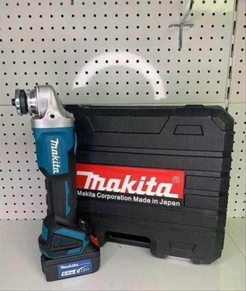 Аккумуляторная болгарка Makita