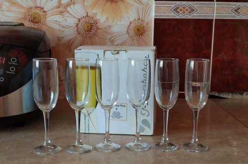 Набор бокалов для игристого вина и шампанского Pas