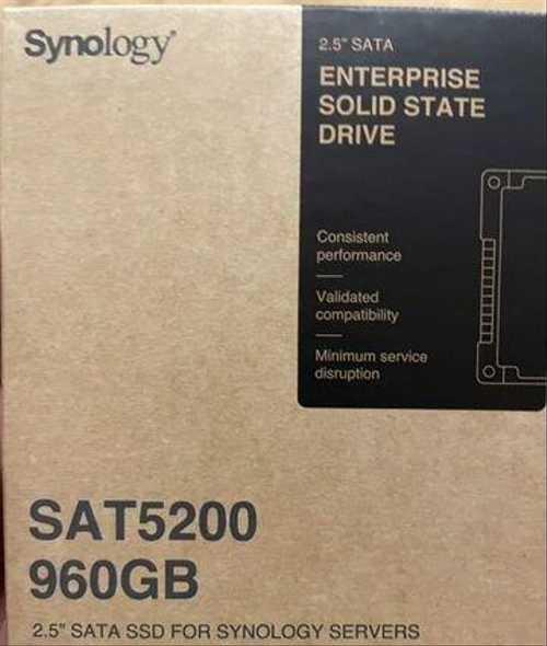 SSD Synology SATA III 960Gb SAT5200-960