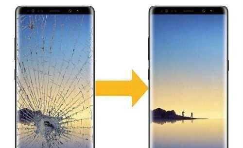 Замена/Переклейка стекла дисплея Samsung