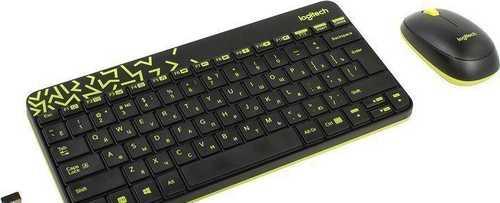 Беспроводная клавиатура+мышь Logitech MK240 Nano