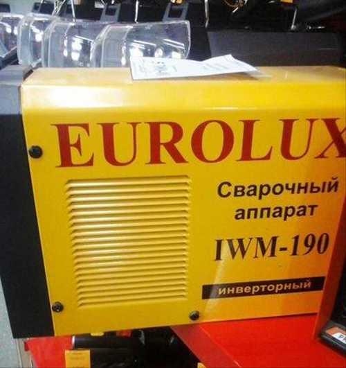 Eurolux iwm190. Сварочный аппарат Eurolux IWM-190. Сварочный аппарат инверторный iwm190 Eurolux. Сварочный аппарат Евролюкс 220. Техника Eurolux логотип.
