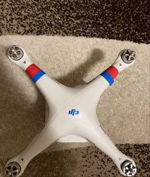 Квадрокоптер dji phantom 2 тушка на запчасти