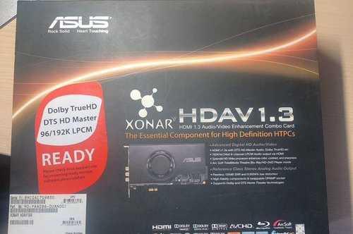 Звуковая карта pci-e asus xonar Hdav 1.3