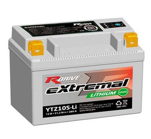 Аккумулятор RDrive eXtremal lithium YTZ10S-Li