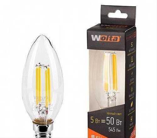 Лампа LED wolta filament 25ycft5E14