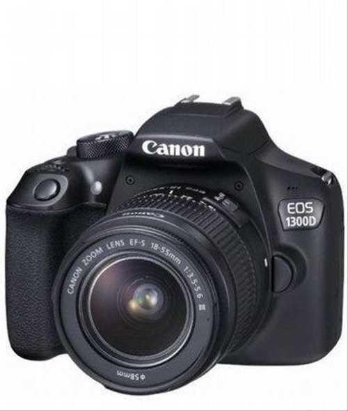 Зеркальный фотоаппарат canon EOS 1300D KIT