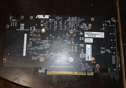 Asus geforce gtx 1050 TI expedition 4Gb