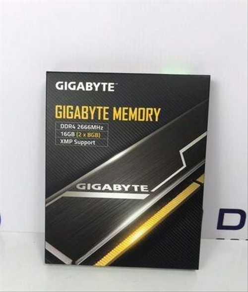 Память Gigabyte DDR4 16Gb Black Gaming Memory