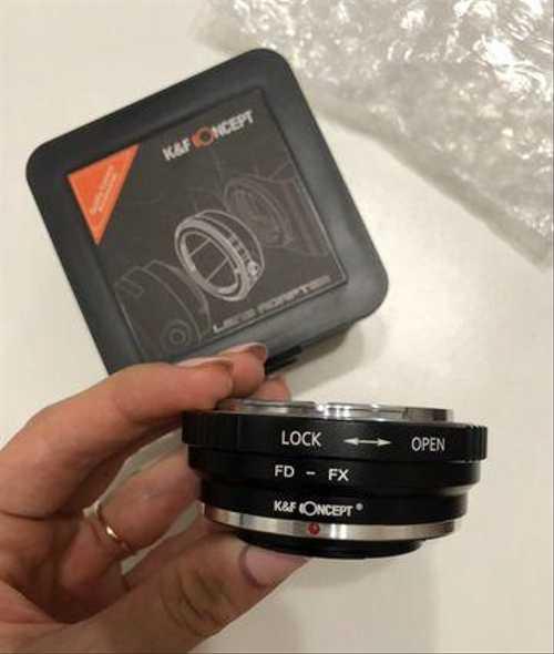 K&F concept. Lens adapter