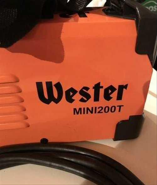 Сварочный аппарат wester mini 200T