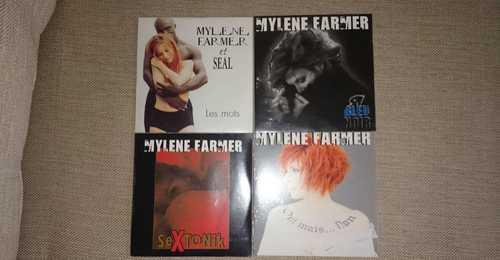 Mylene Farmer. 4 сингла CD. Новые, запечатанные