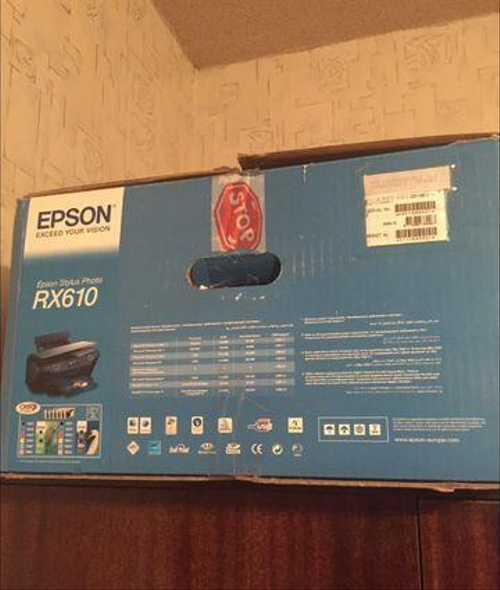 Epson Stylus fhoto RX 610(принтер,сканер,копир)