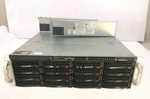 Корпус supermicro 3U CSE-836-E1, 16x 3.5