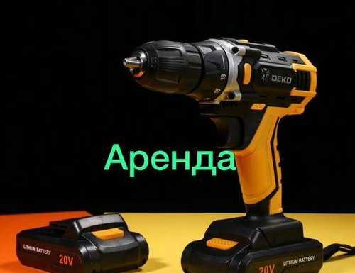 Аккумуляторная шуроповерт