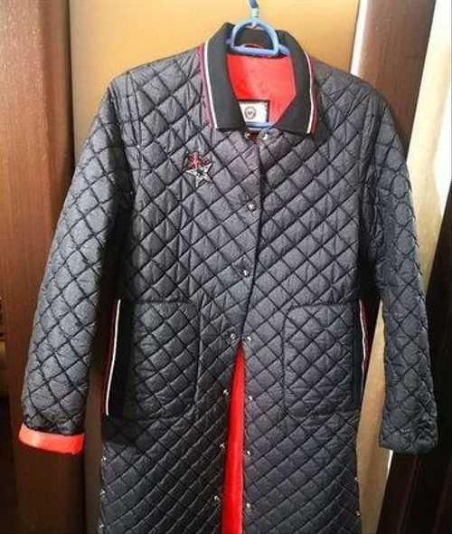 Модное Стеганое пальто-куртка