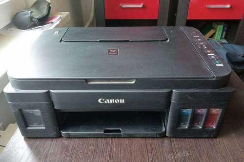 Принтер canon pixma g3400 печатает волнами