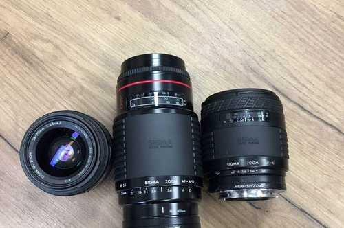 Объектив Sigma 70-210; 75-300; 28-70