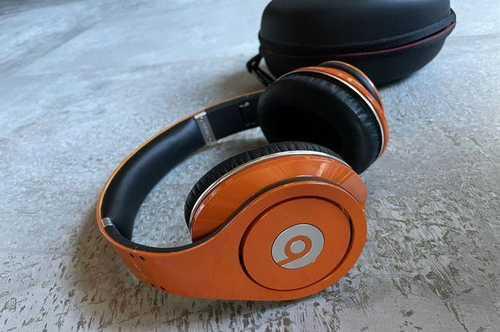 Беспроводные наушники beats studio dr.dre orange о