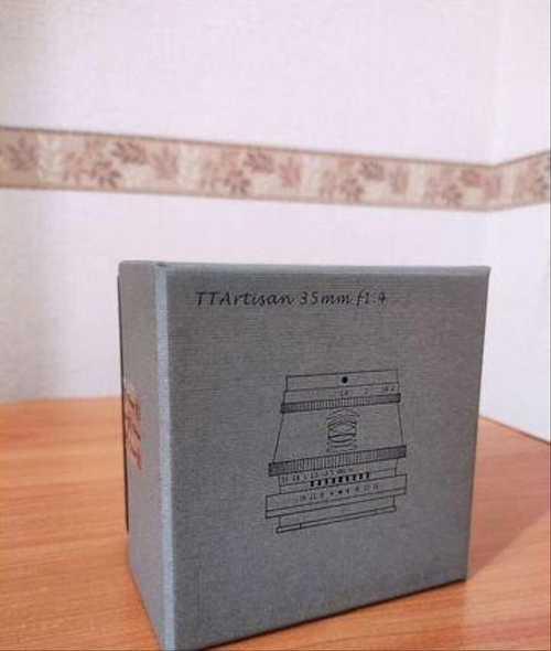 Объектив Ttartisan 35mm f2.4 Fuji X