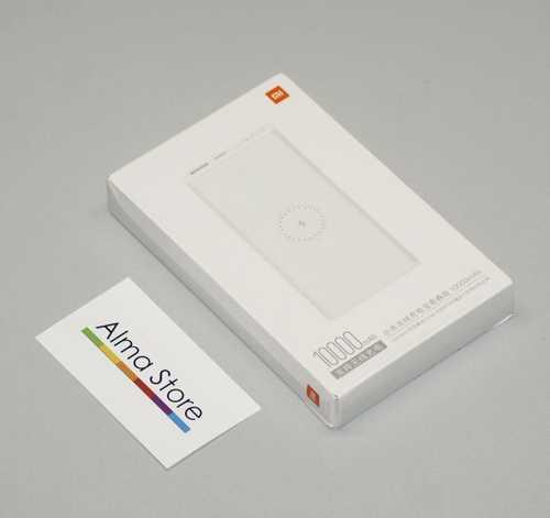 Xiaomi Wireless Power Bank 10000 mAh Белый