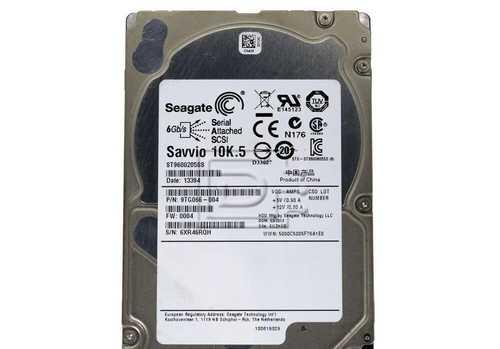 Жесткий диск Seagate 600Gb SAS ST9600205SS