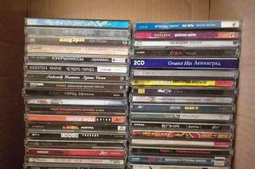 Большая коллекция cd дисков цена за один диск