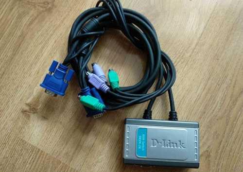 Переключатель D-Link dkvm-2K для компьютеров