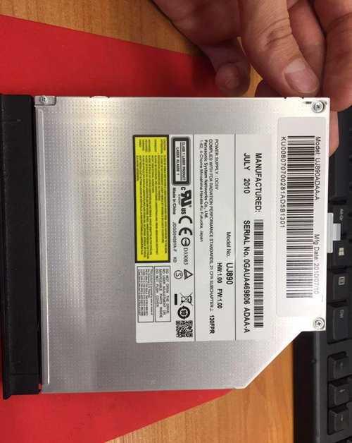 Оптический привод DVD-RW Panasonic UJ890 UJ890adaa