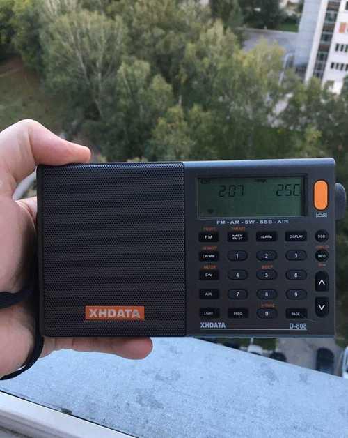 Всеволновый радиоприемник xhdata D-808
