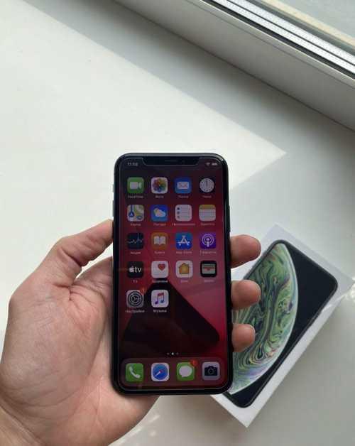 iPhone XS 256GB Space Gray, б/у 3 месяца