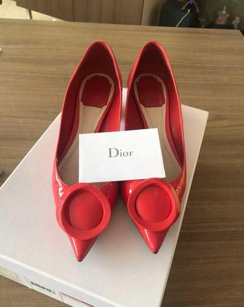 Балетки dior