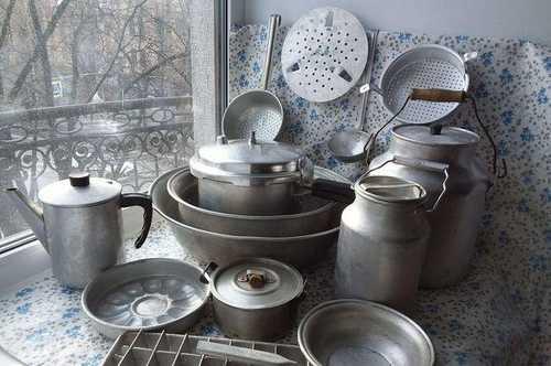 Посуда алюминий из СССР