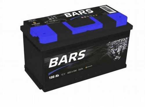 Аккумулятор Bаrs 100аh 800а 6-ст Новый