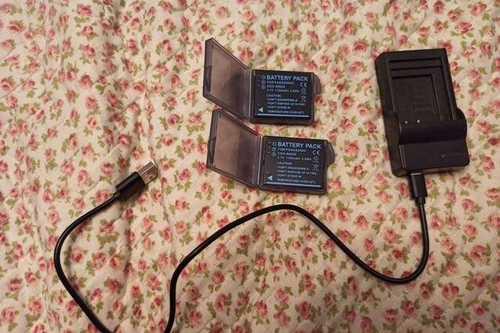 Аккумуляторы CGA-S005E с зарядным устройством