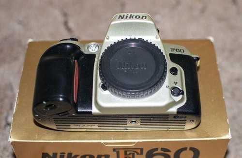 Пленочный зеркальный фотоаппарат Nikon F60