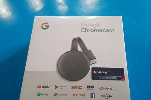 Приставка TV Google chromecast из Финляндии