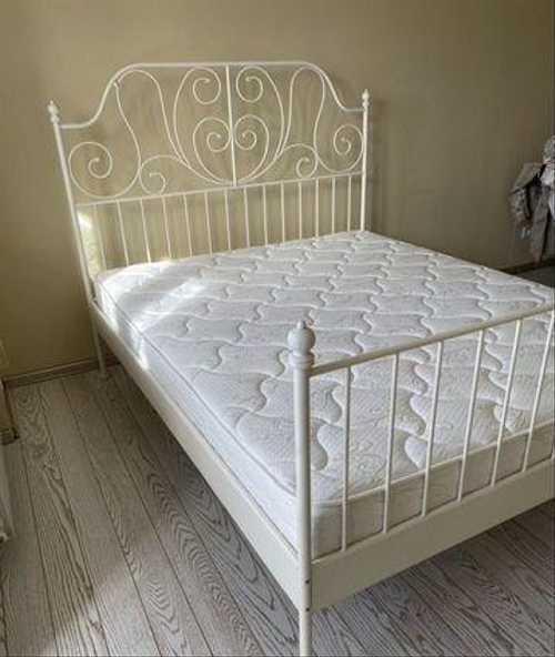 Кровать IKEA с матрасом Аскона