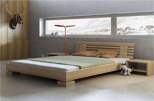 Кровать из массива Сосна